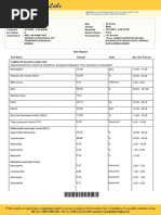 Lal PathLabs Test Report Summary | PDF | Alanine Transaminase | Liver