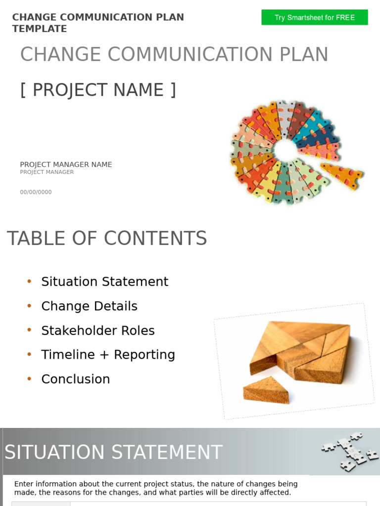 Change Management Communication Plan | PDF