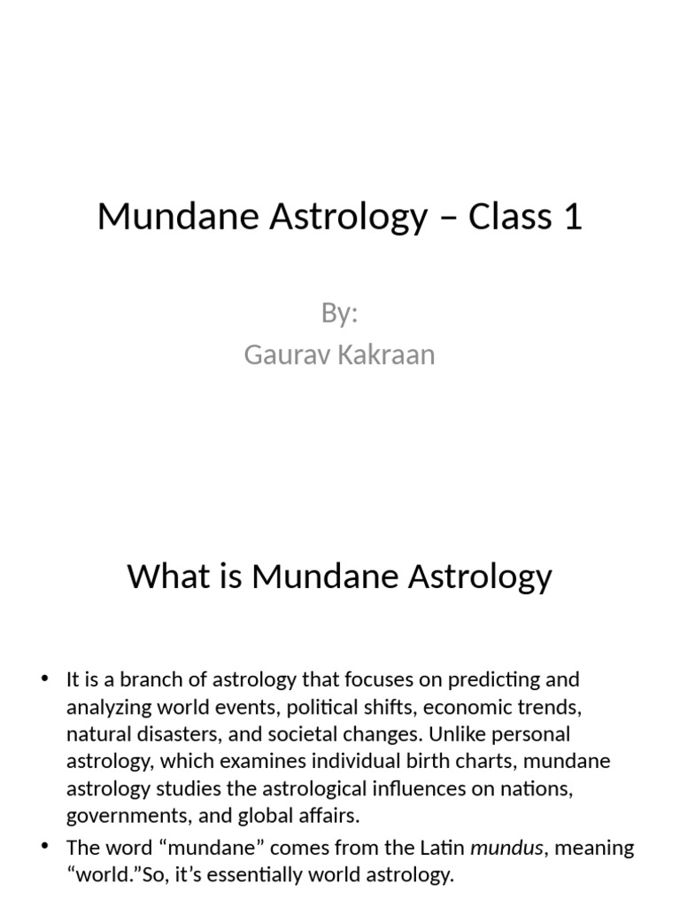 Introduction to Mundane Astrology | PDF | Horoscope | Eclipse