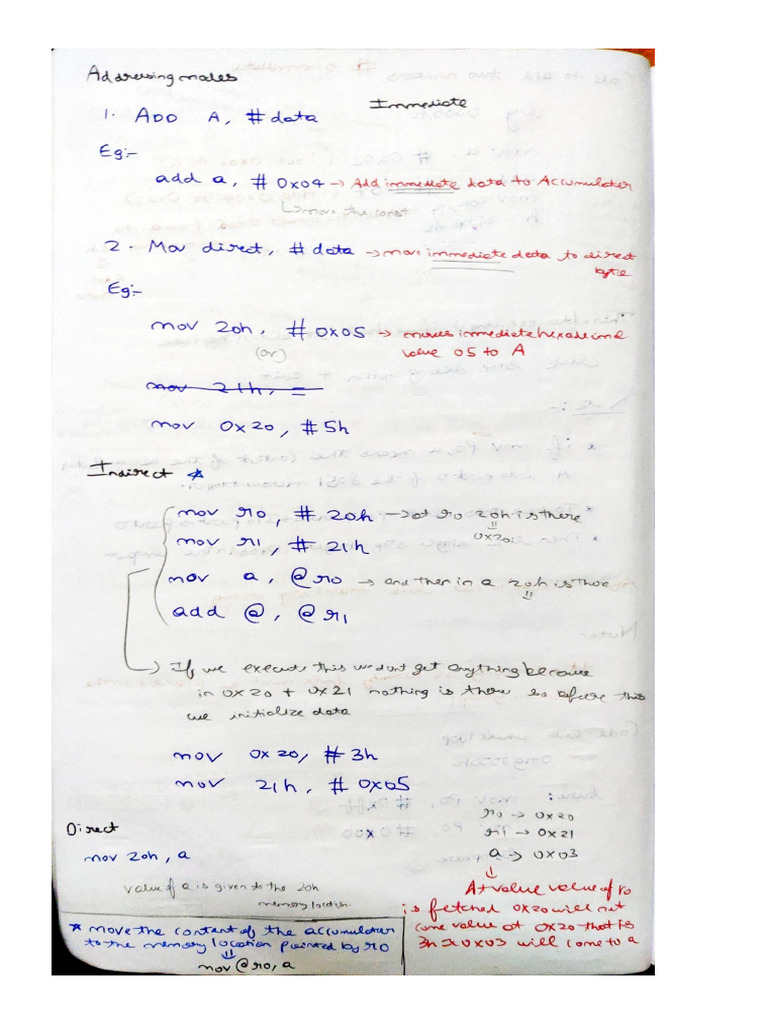 Assembly Language 8051 Microcontroller Ass | PDF