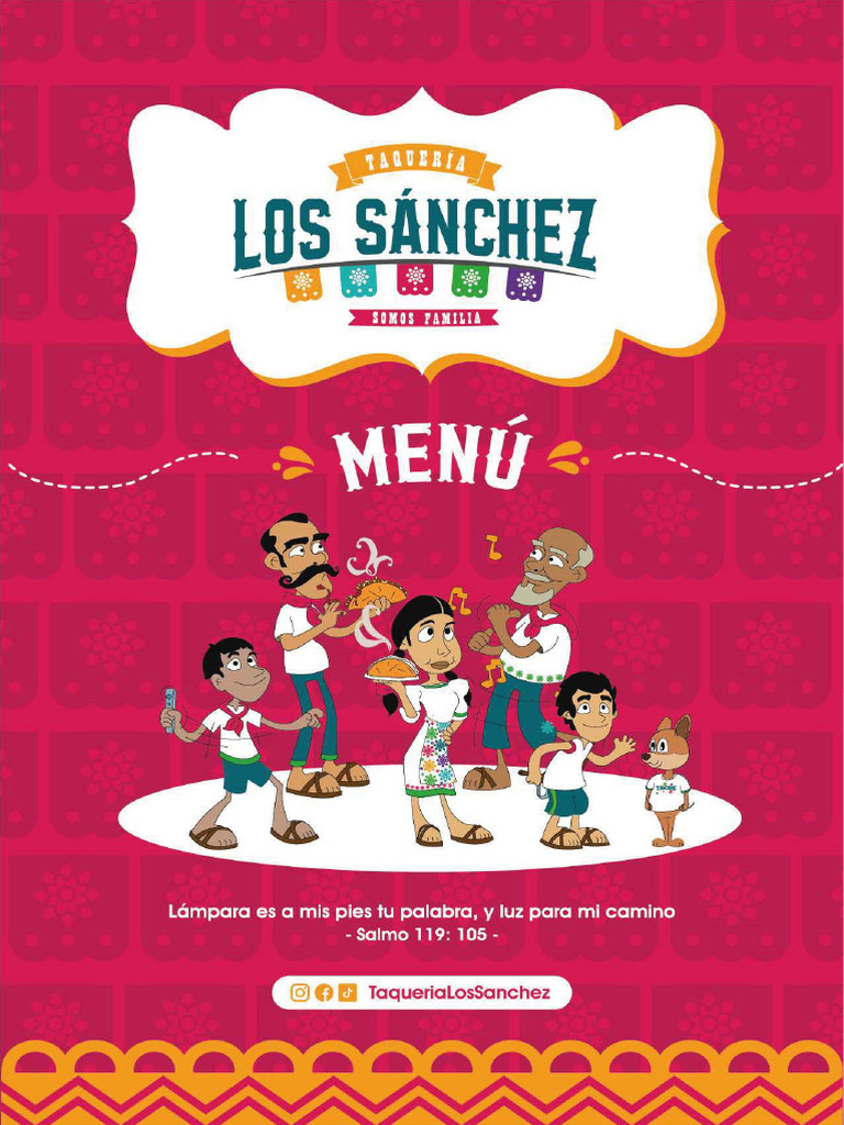 Menu 2024 - Los Sanchez | PDF