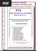 Grade 8 Agriculture Term 1 2025 Opener Exam | PDF | Surface Runoff | Soil