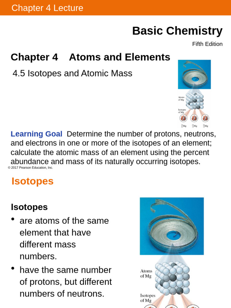 Isotope Notation and Atomic Mass Calculations | PDF | Isotope | Proton