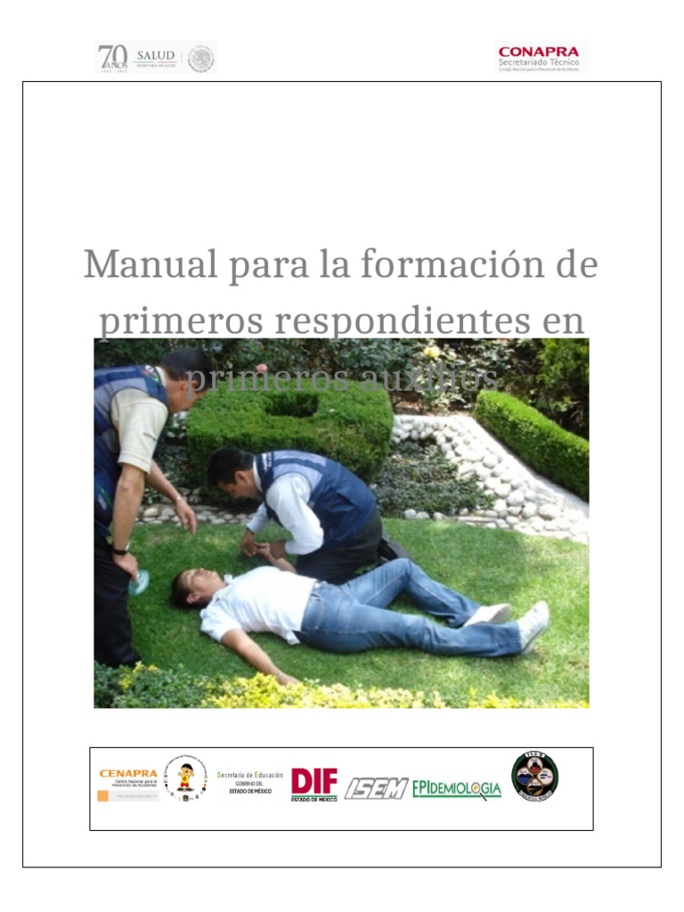 Manual Formacion Primeros Respondientes 1 | PDF | Reanimación ...