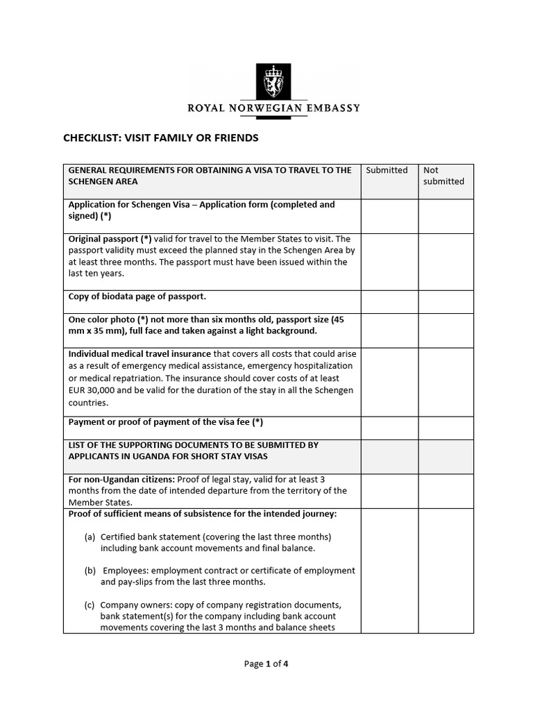 Private Visit Uganda Upd | PDF | Travel Visa | Passport