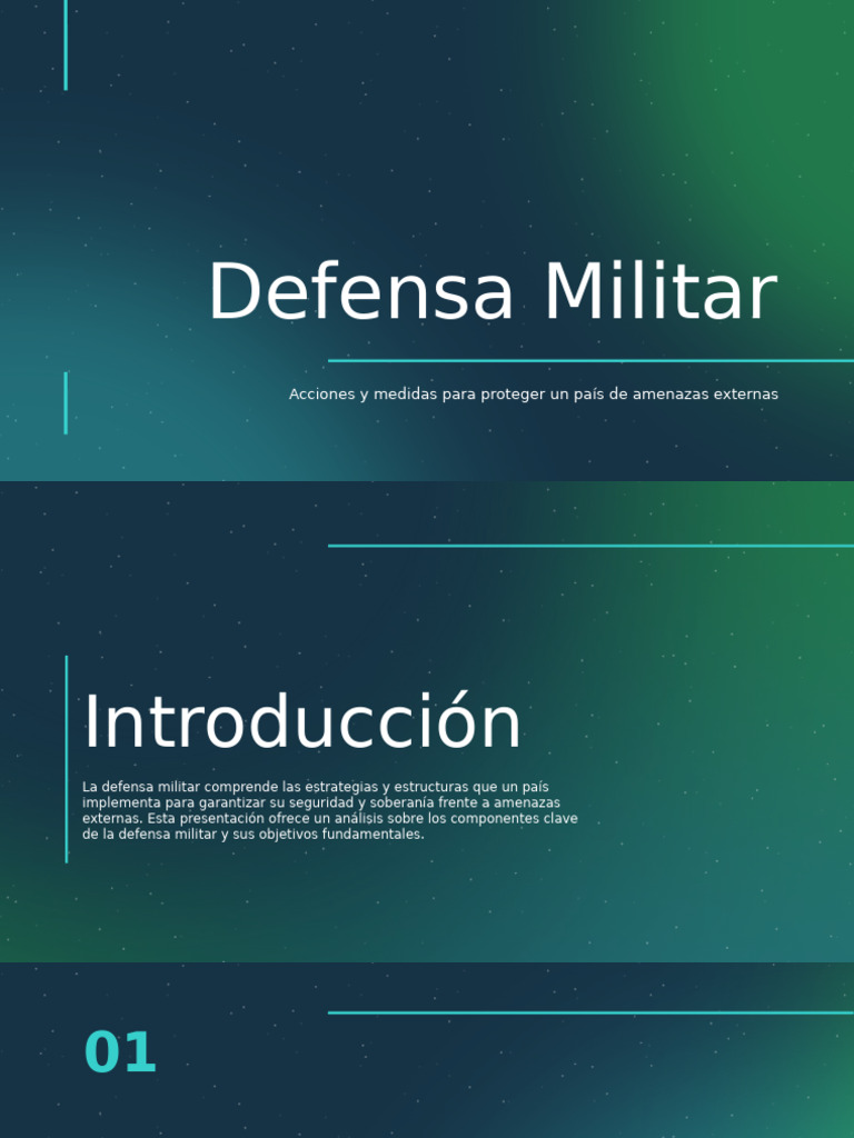 Defensa Militar | PDF | Militar | Relaciones Internacionales