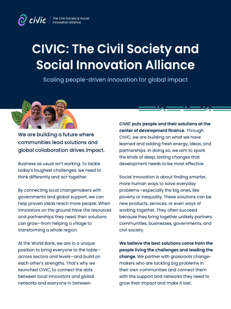 CIVIC One Pager | PDF