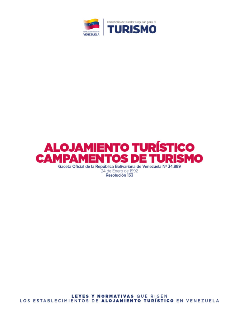 Portada Posada de Turismo | PDF