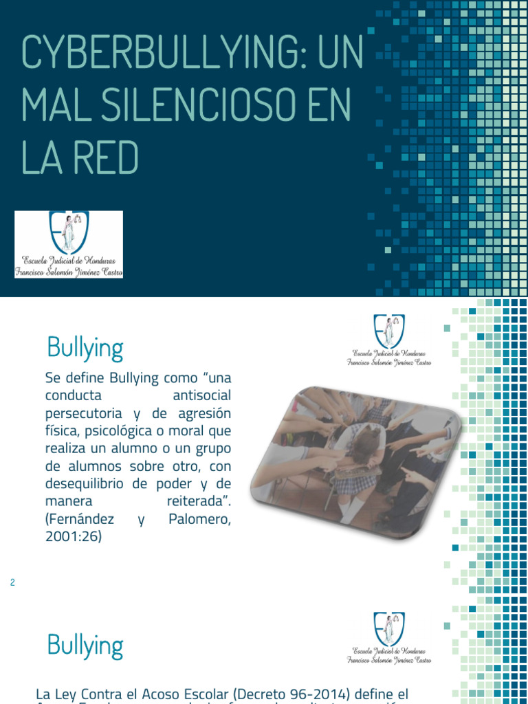 Conferencia Cyberbullying y Ciberacoso | PDF | Acoso cibernético | Agresión