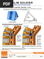 Superslim Soldiers RMD Kwikform HK | PDF | Truss | Beam (Structure)