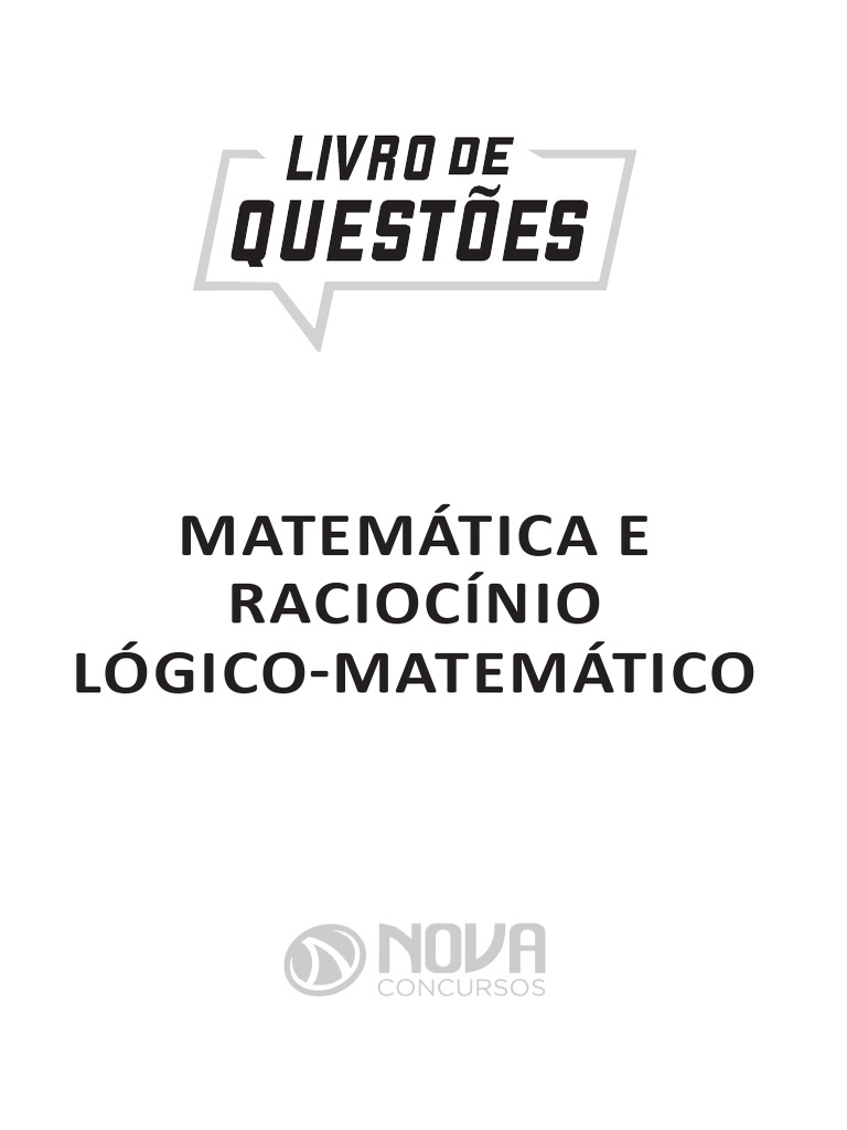 (Resolvi) - Livro-De-Questoes-Matematica-E-Rml-Amostra | PDF | Tempo ...