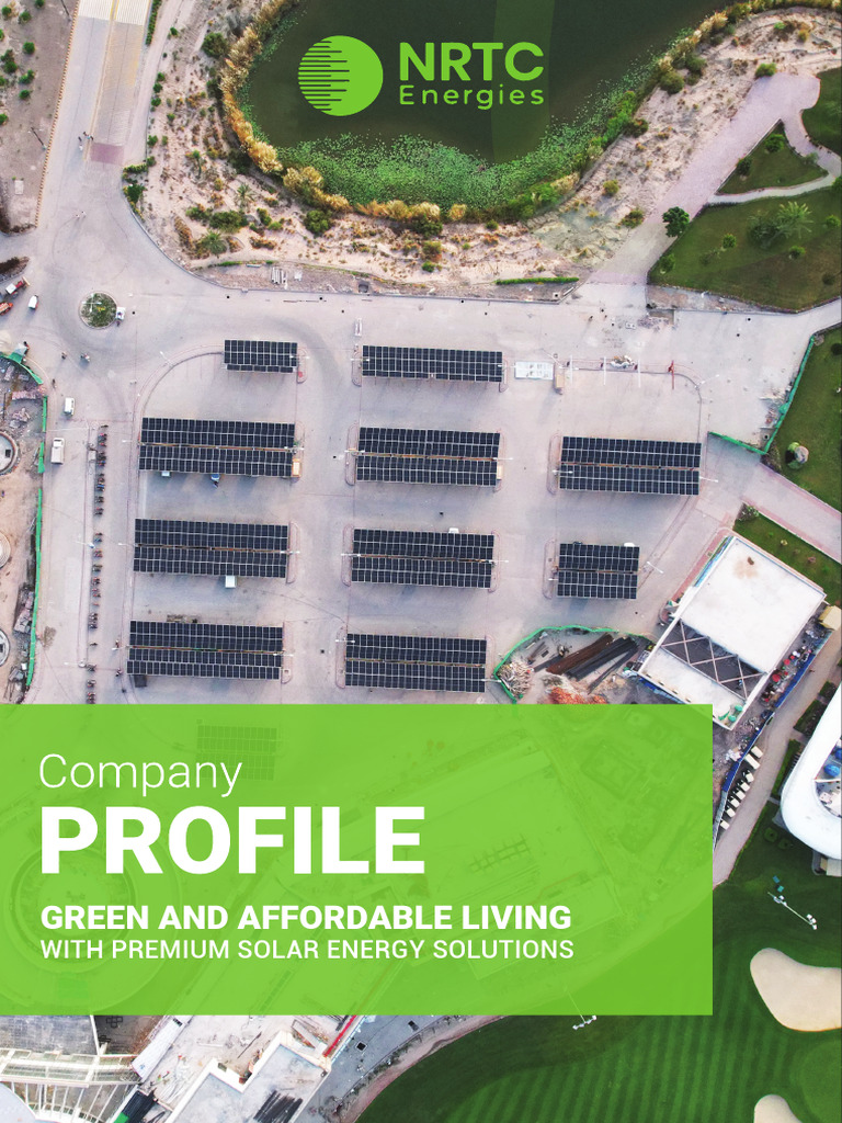 NRTC Company Profile 2025 Black Ver | PDF | Electrical Grid | Solar Power