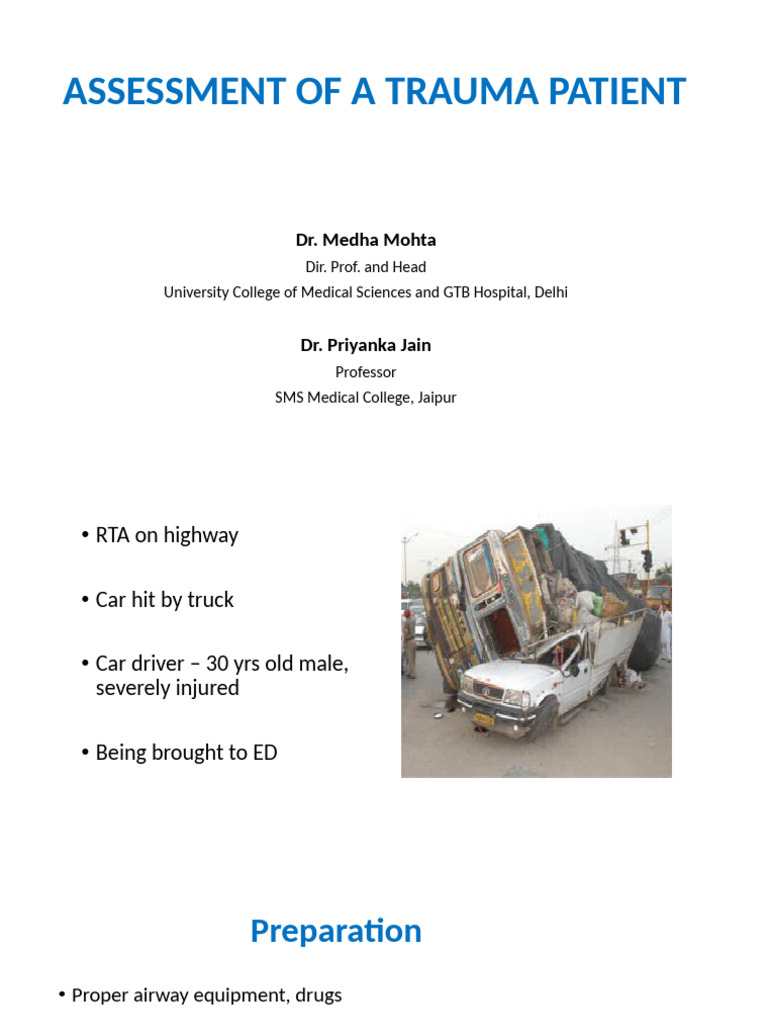Trauma Patient Assessment Protocols | PDF | Shock (Circulatory) | Thorax