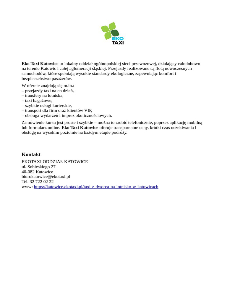 Eko Taxi | PDF