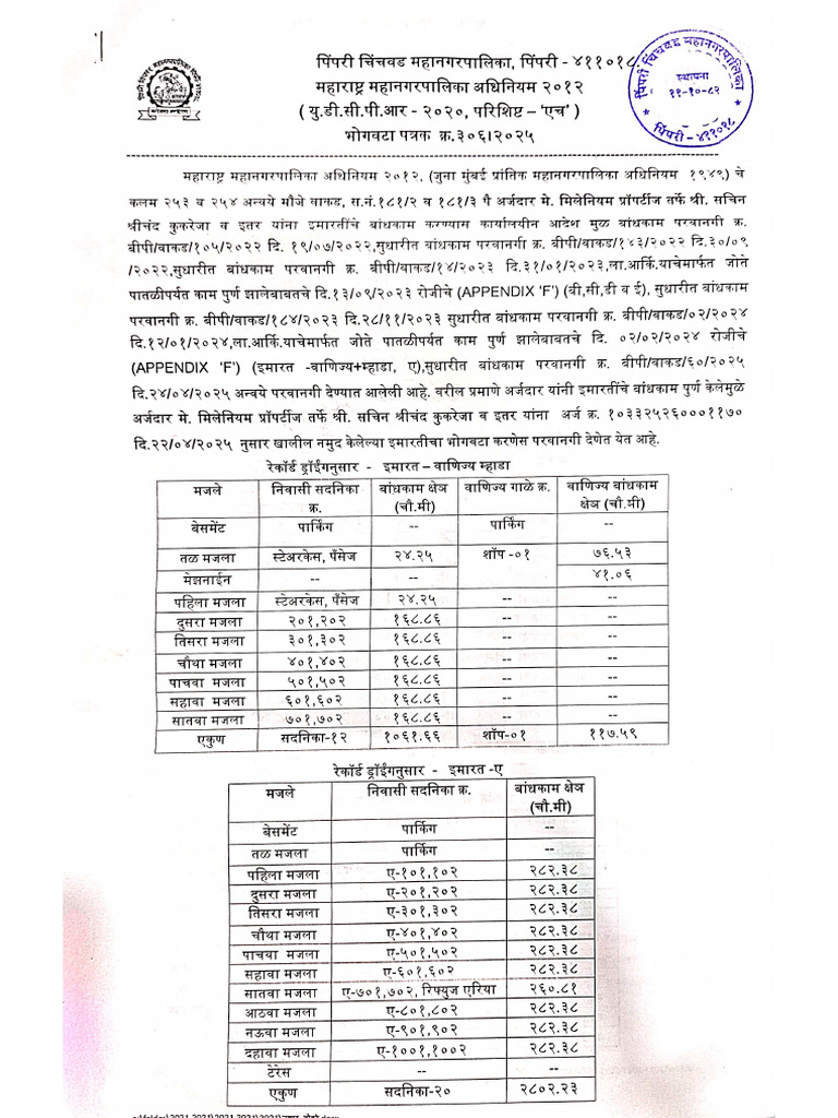 PCMC Completion Certificate | PDF