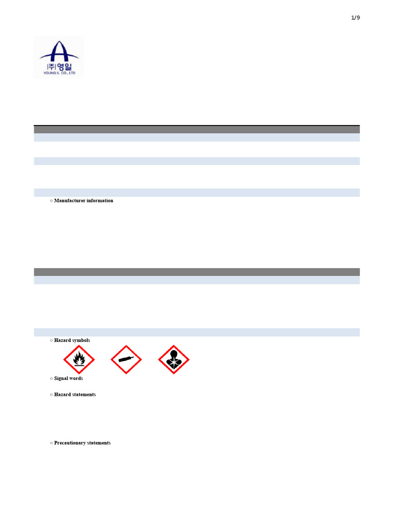 YL-801 Crack Check Washing Fluid | PDF | Dangerous Goods | Occupational ...