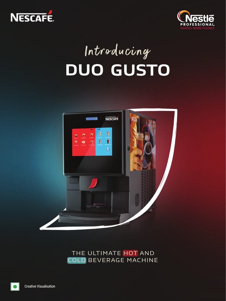 Nestlé Duo Gusto Beverage Machine | PDF | Drink | Hot Drinks