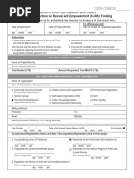 OM Foundation Application Form | PDF | Nonprofit Organization