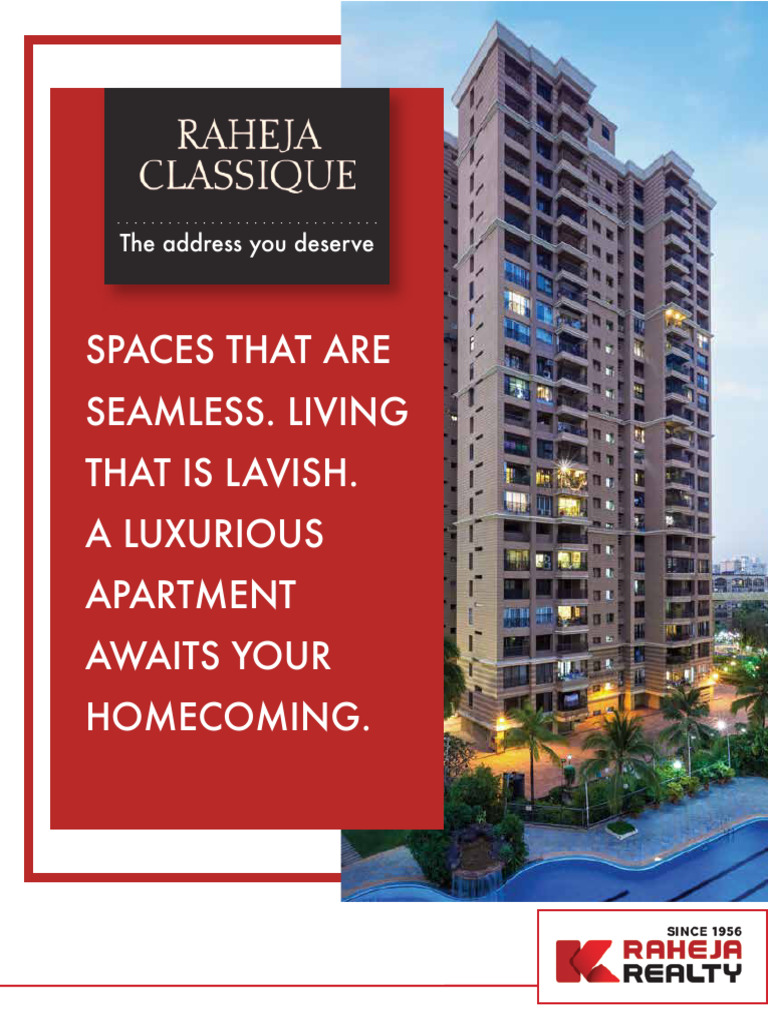 Raheja Classique Brochure | PDF