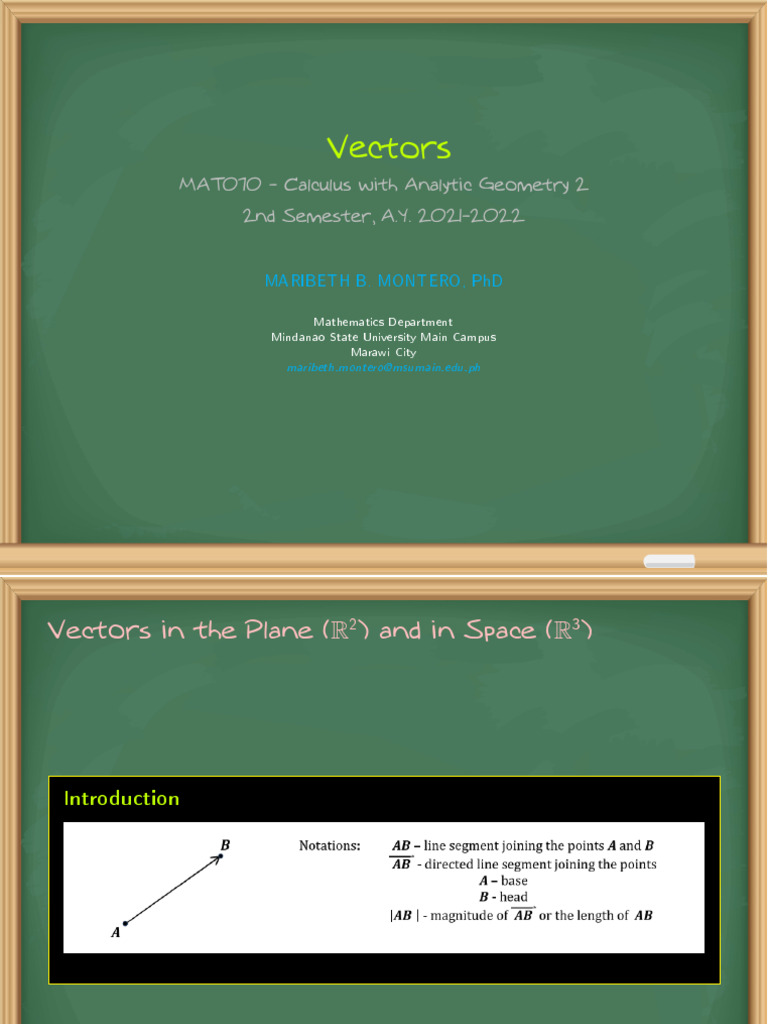 3.1s Vectors in Space 010228 | PDF