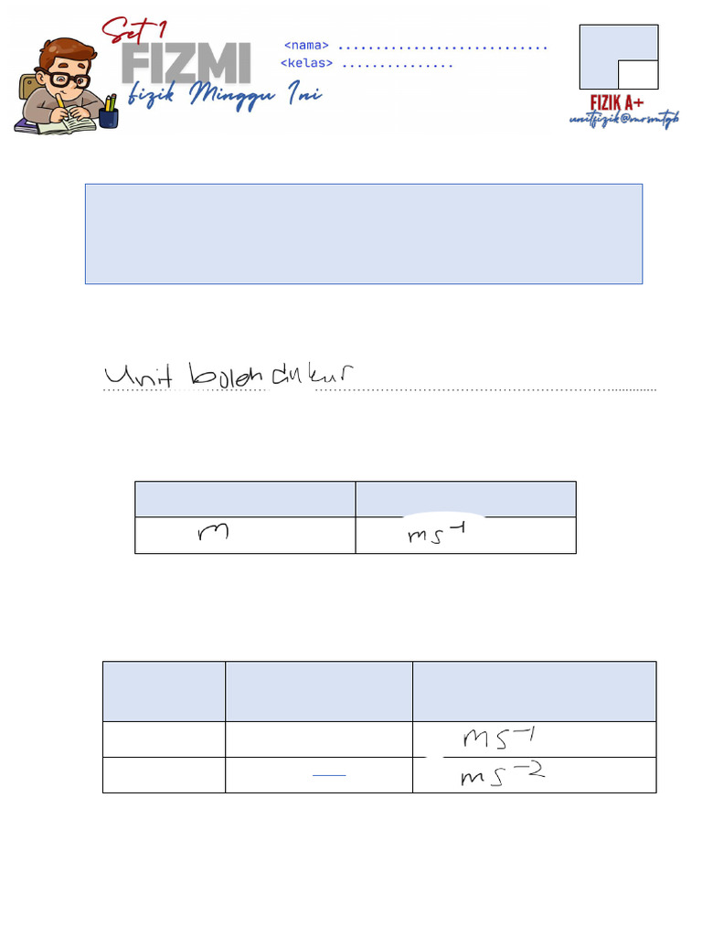 JAWAPAN SET1_FIZMI | PDF