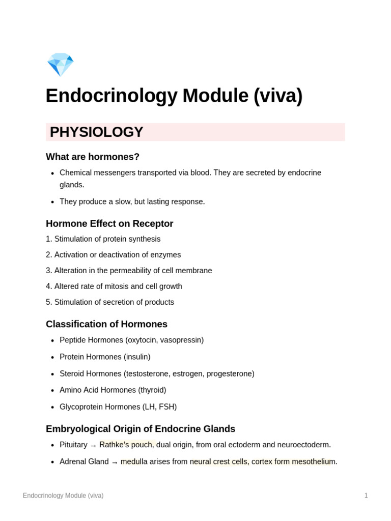 Endocrinology | PDF | Adrenal Gland | Thyroid