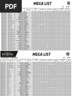 Mega List | PDF | Sports Leagues | Association Football Competitions