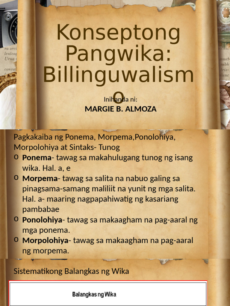 W2 - Bilinggwalismo | PDF