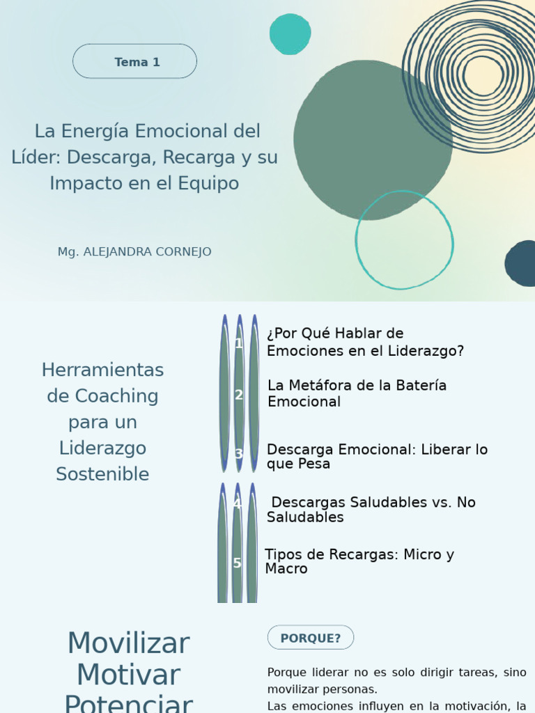 Liderazgo y Emociones | PDF | Las emociones | Liderazgo