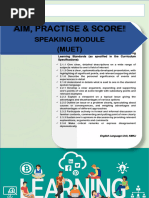 MUET Listening and Reading Answers 2025 | PDF