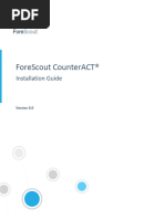 Forescout Quick Installation Guide | PDF | Computer Network | Ip Address