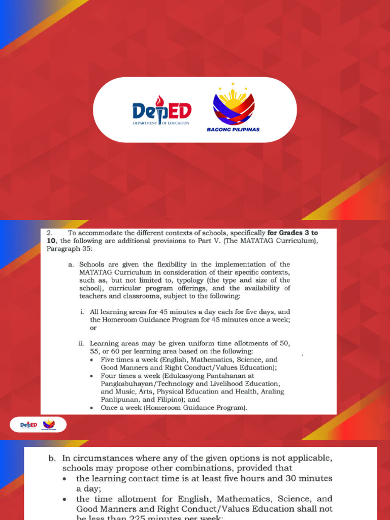 ARAL Class Programs | PDF