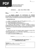Modelos de Portarias para IPM Militar | PDF | Polícia militar | Polícia