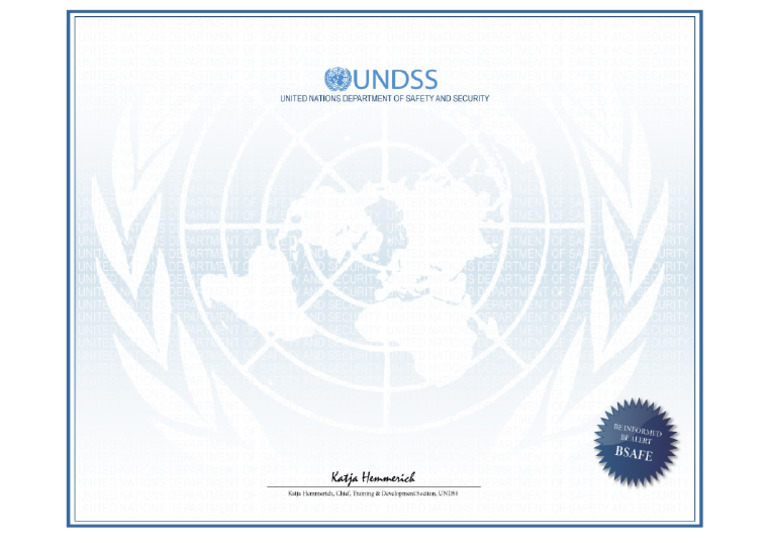 Certificate BSAFE | PDF