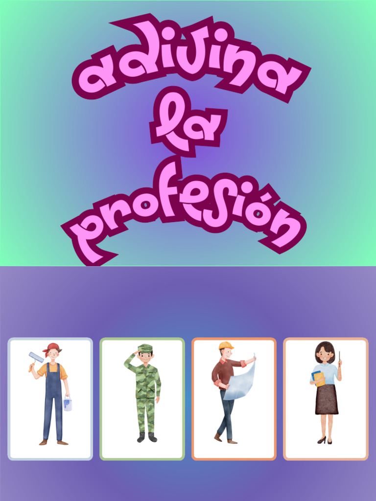 Descubriendo Las Profesiones | PDF