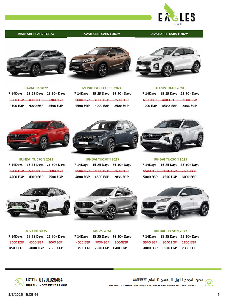 Available Cars for Sale Today | PDF | Land Vehicles | Vehicle Industry
