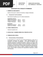 Asotrex: Glucosamina y Condroitina | PDF | Articulación