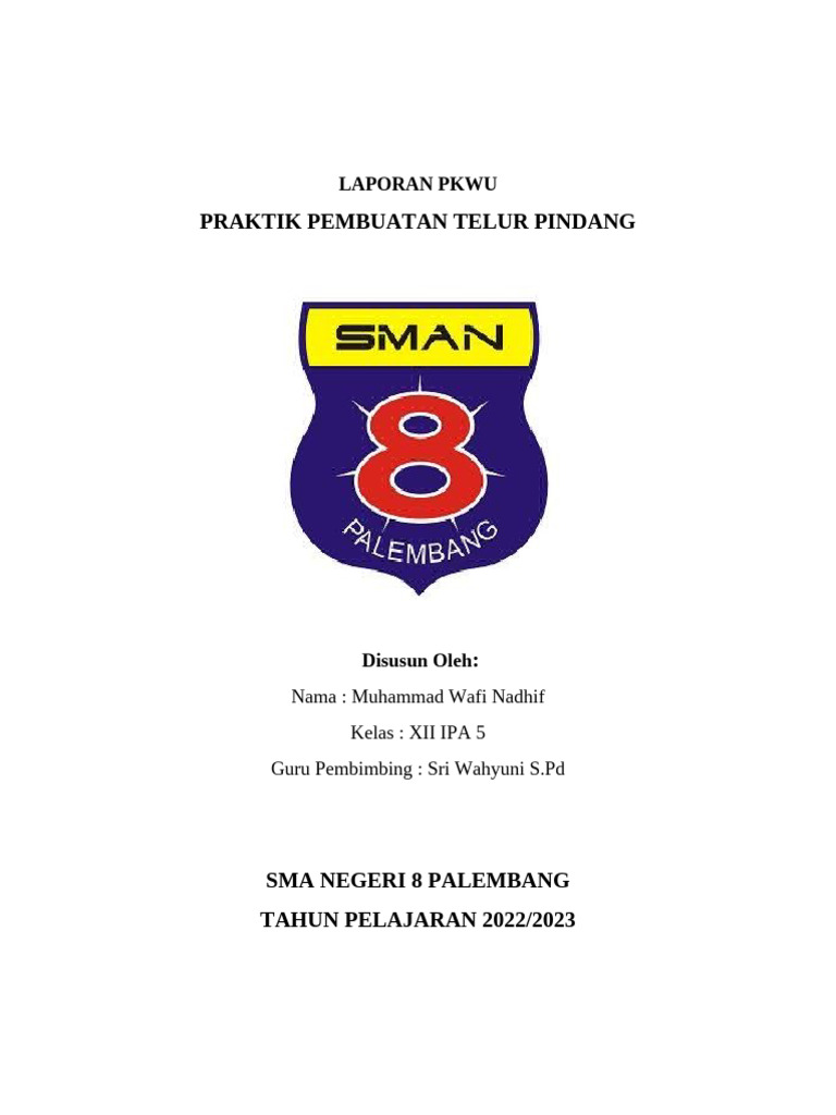 Resep Telur Pindang oleh Muhammad Wafi | PDF