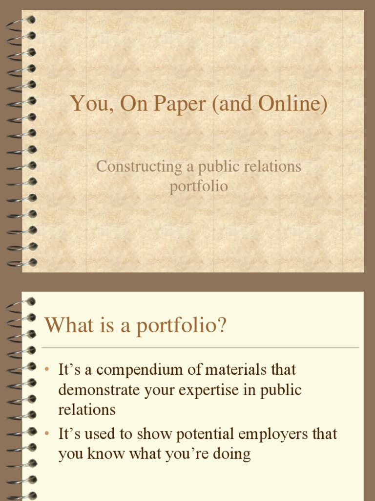 PR Portfolio Examples | Download Free PDF | Public Relations | Blog