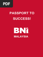 BNI Meeting Script - Eng | PDF