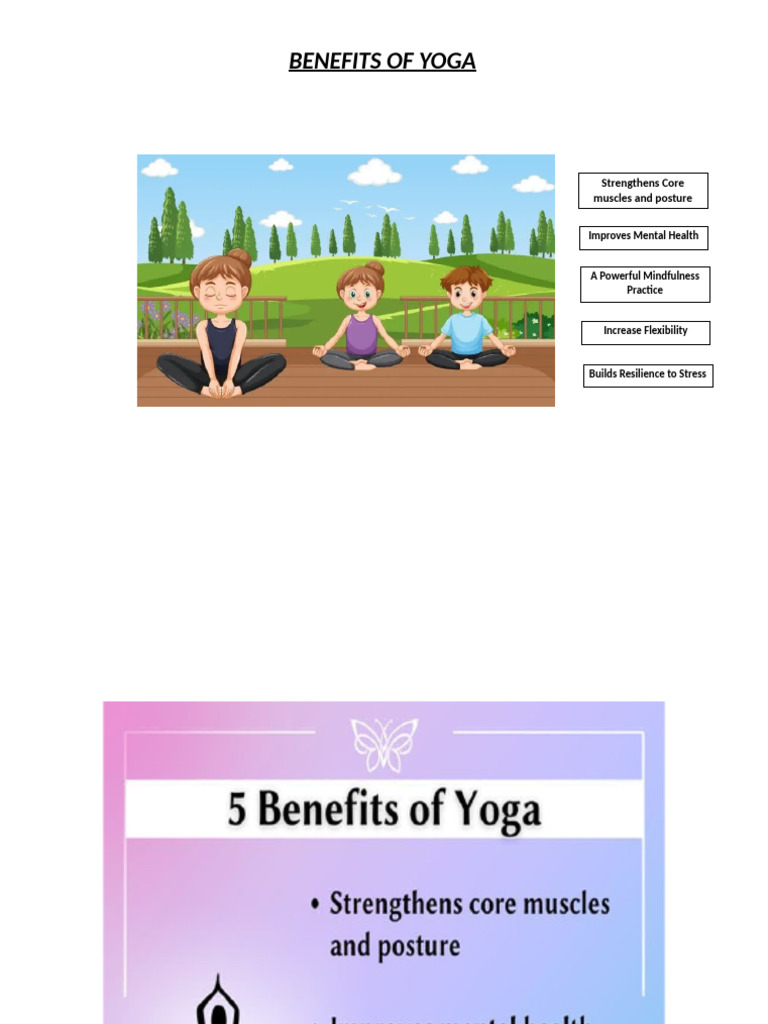Benefits of Yoga_1 | PDF