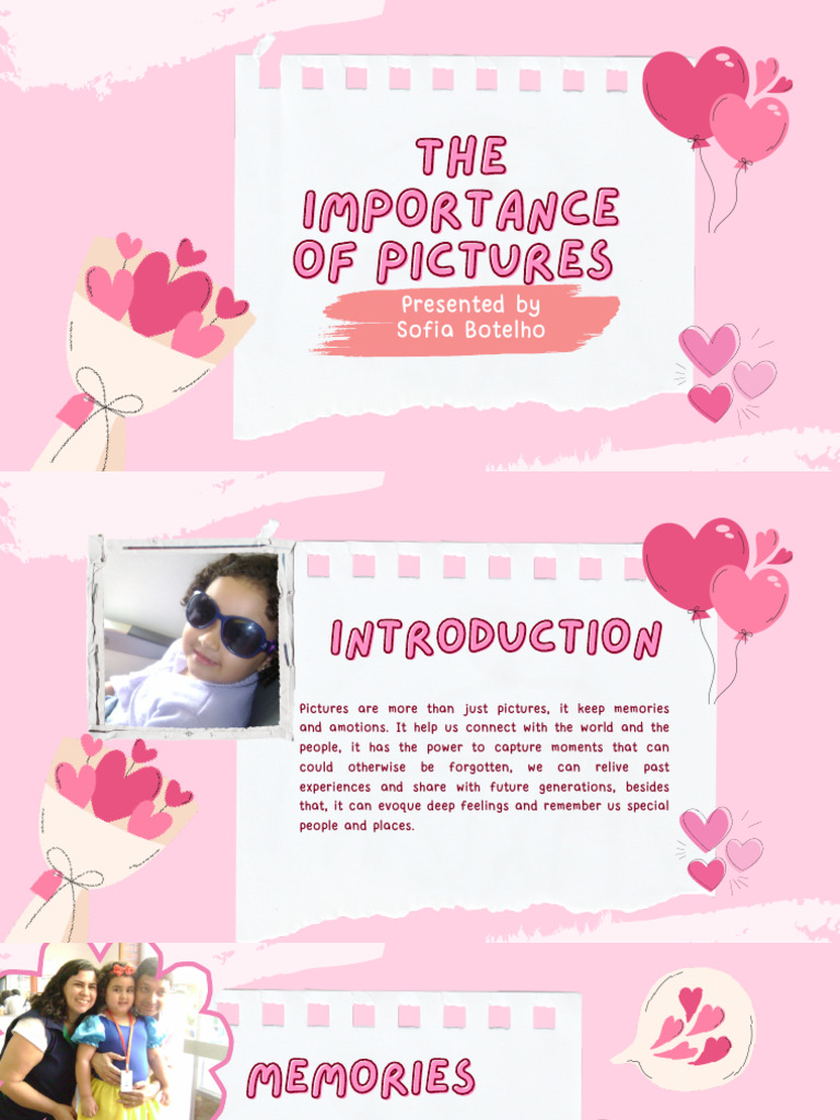 The Importance of Pictures in Life | PDF