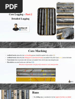 SRK Oriented Core Rock Logging Manual For Timok Gold | PDF | Fault (Geology) | Geology