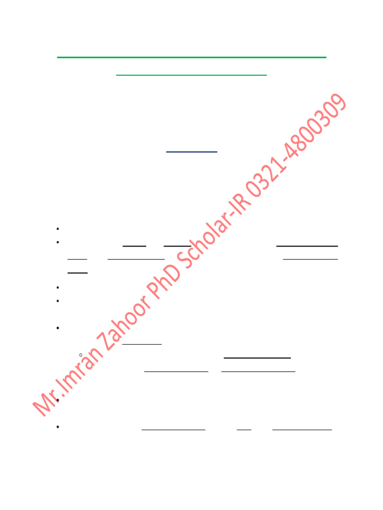 Lecture Notes Compare and Contrast of Two Nation Theory and Ideology of ...
