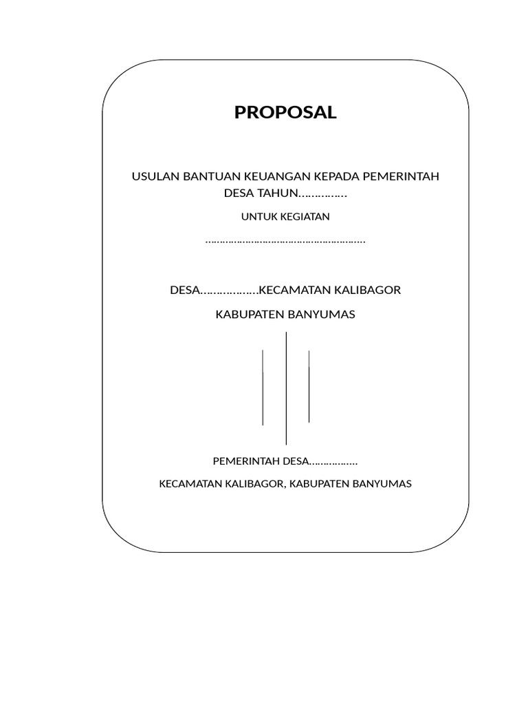 Contoh Proposal | PDF