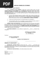 Spa PRC | PDF | Power Of Attorney | Notary Public