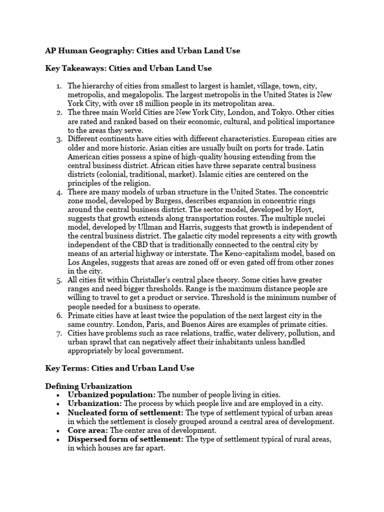 Urban Land Use and Keno Capitalism | PDF | City | Urban Sprawl