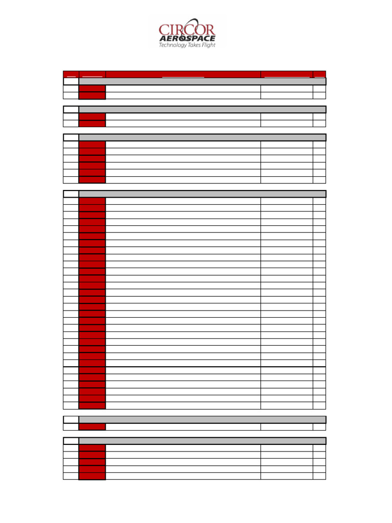 CMM (Component Maintenance Manual) Index Rev April 2011 | PDF | Aviation