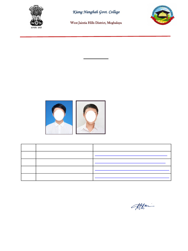 Notice For Id From The Principal 126.08.2025 | PDF
