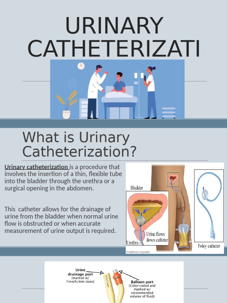 Female Urinary Catheterization Guide | PDF | Urinary Incontinence ...